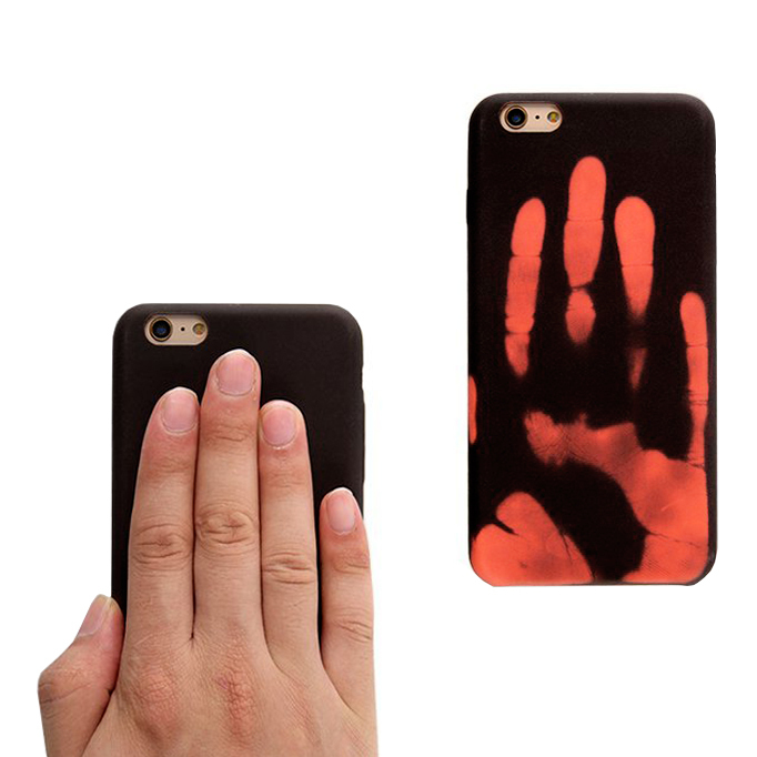 Thermal Sensor Colour Changing Case - Apple iPhone 7 (Black)