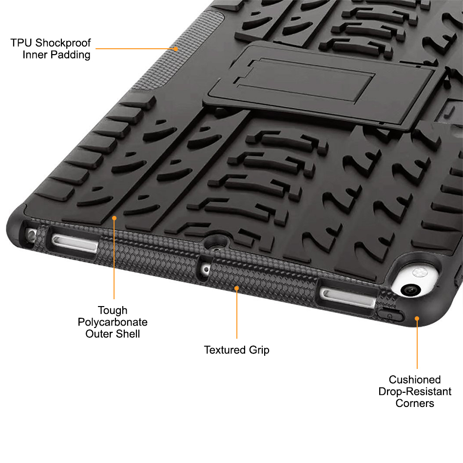 Rugged Tough Shockproof Case for iPad Air 3rd Gen / Pro 10.5-inch