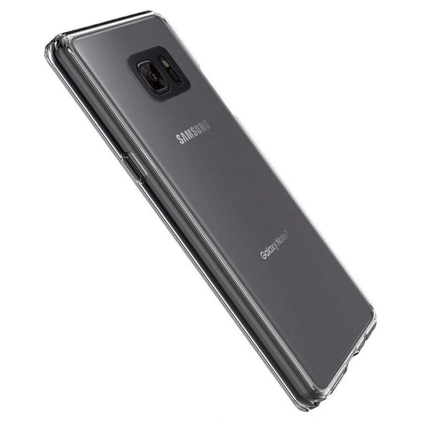 TOTU Hybrid Bumper Case for Samsung Galaxy Note FE (Clear)