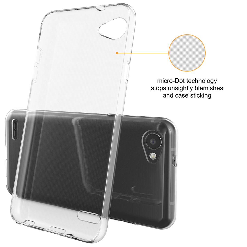 Flexi Slim Gel Case for LG Q6 (Clear)