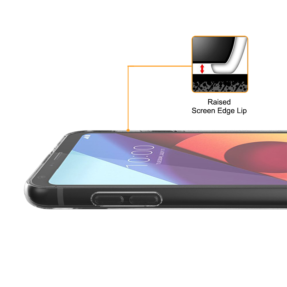 Flexi Slim Gel Case for LG Q6 (Clear)