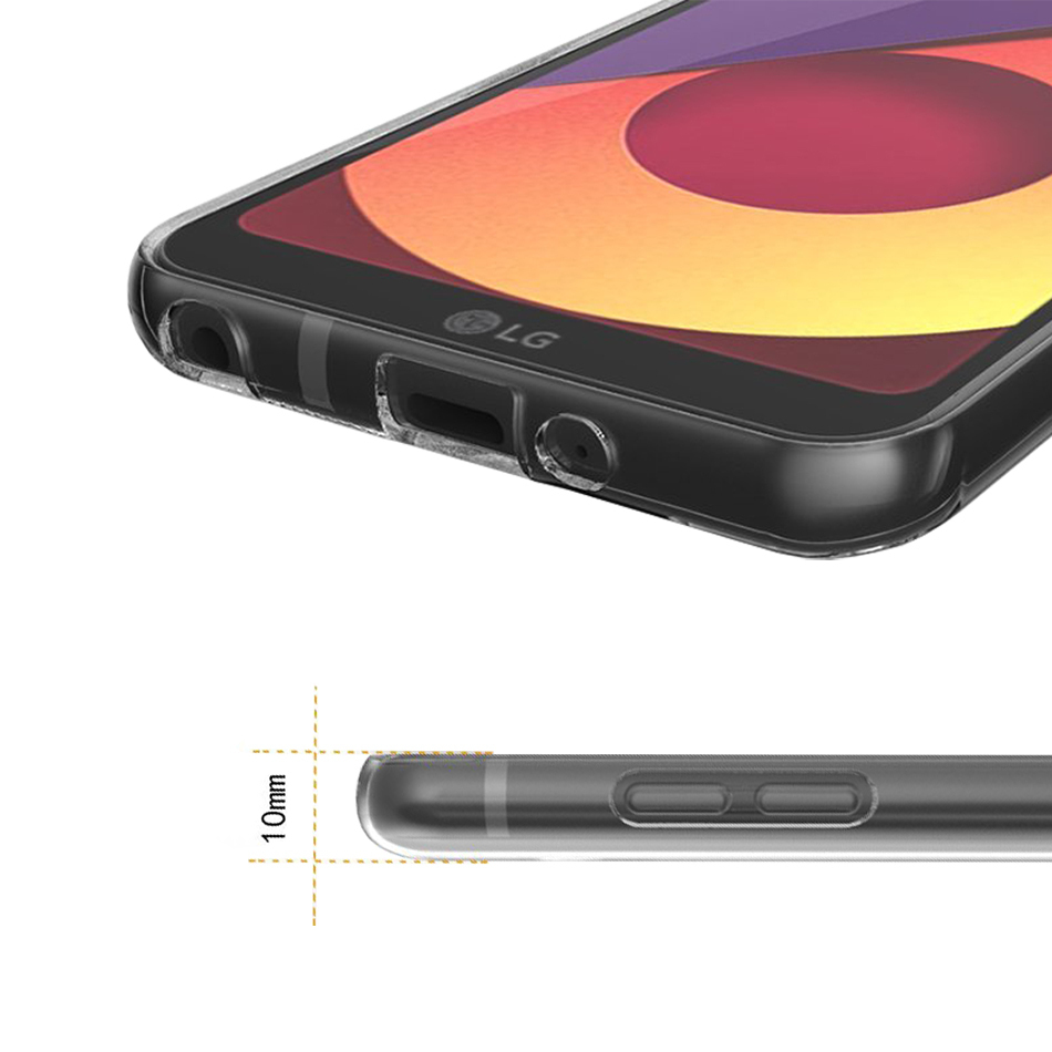 Flexi Slim Gel Case for LG Q6 (Clear)