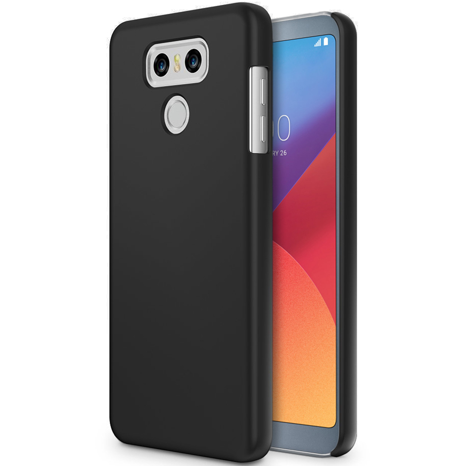 PolyShield Hard Shell Case for LG G6 (Black)