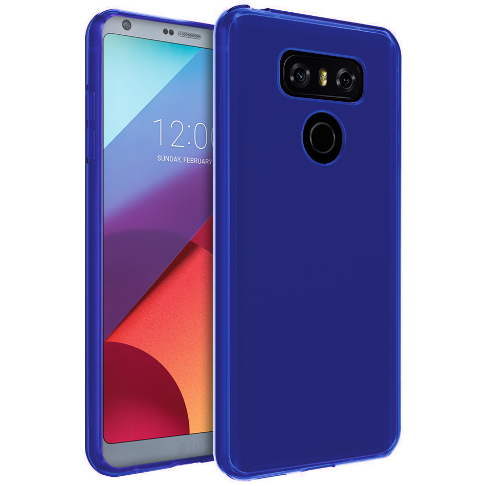 Flexi Gel Two-Tone Case for LG G6 - (Blue)