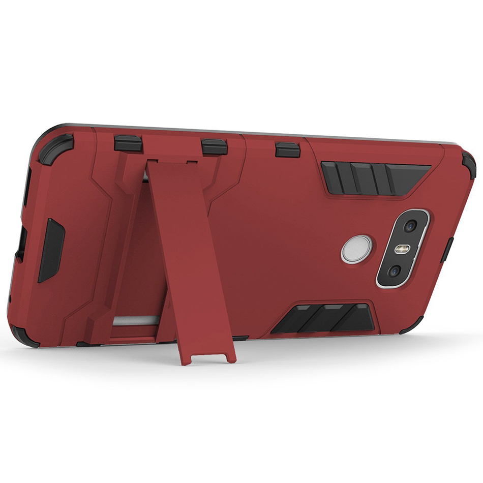 Slim Armour Tough Shockproof Case for LG G6 (Red)