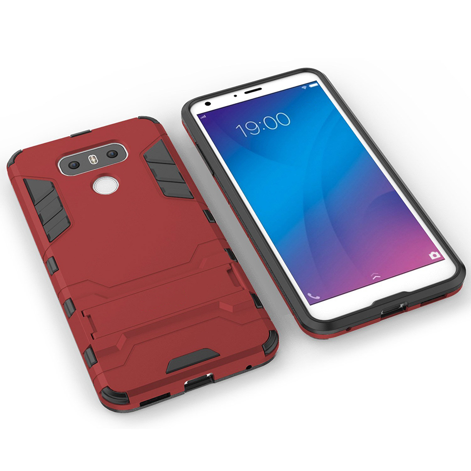 Slim Armour Tough Shockproof Case for LG G6 (Red)