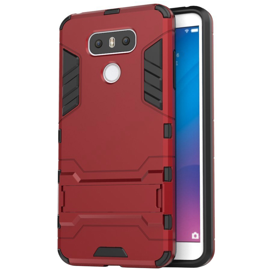 Slim Armour Tough Shockproof Case for LG G6 (Red)