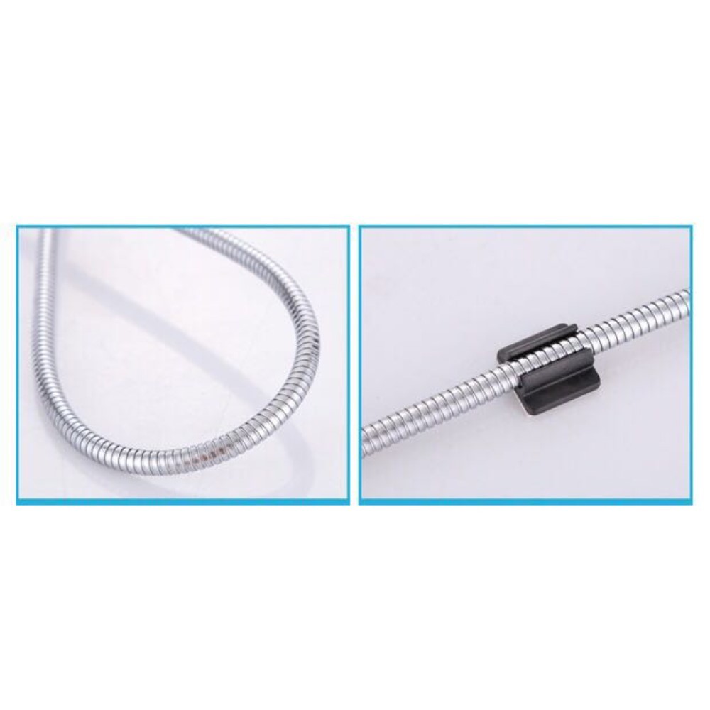 Flexible Heavy Duty Metal Lightning Charging Cable for iPhone