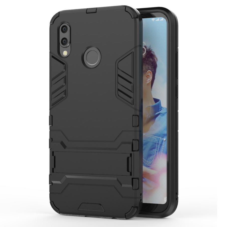 Slim Armour Shockproof Case for Huawei Nova 3e (Black)