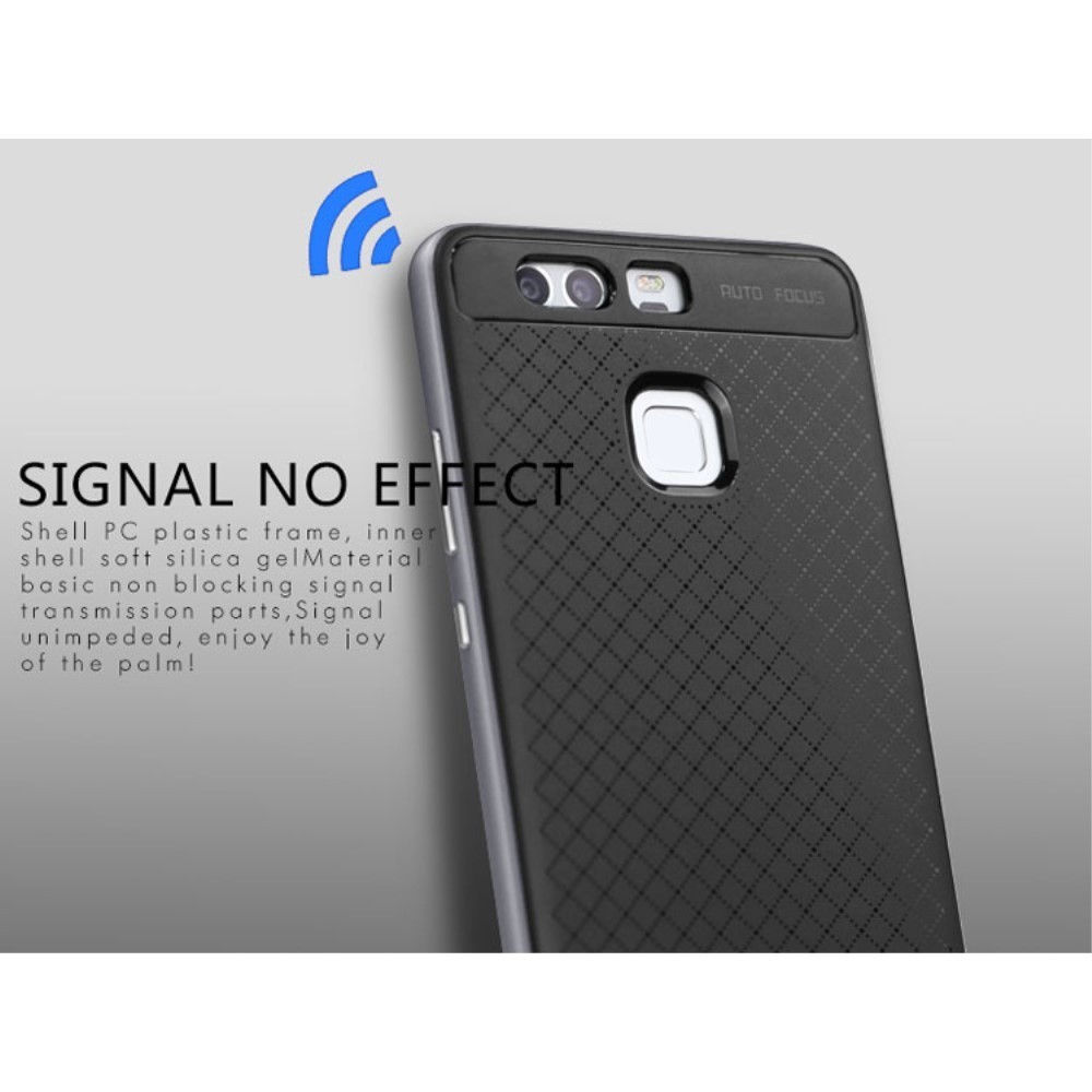 iPaky Hybrid Bumper Case - Huawei P9 (Grey)