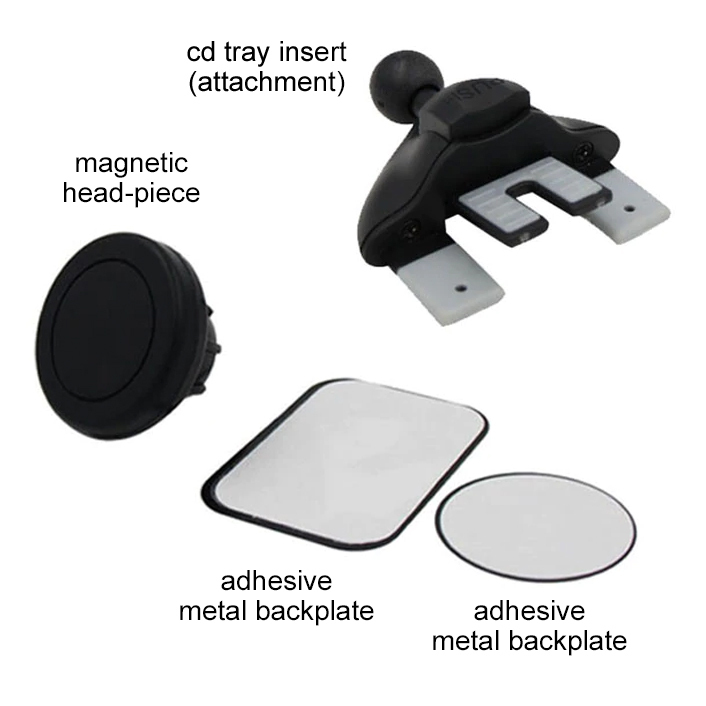 Magnetic CD Slot Car Mount Holder for Mobile Phone
