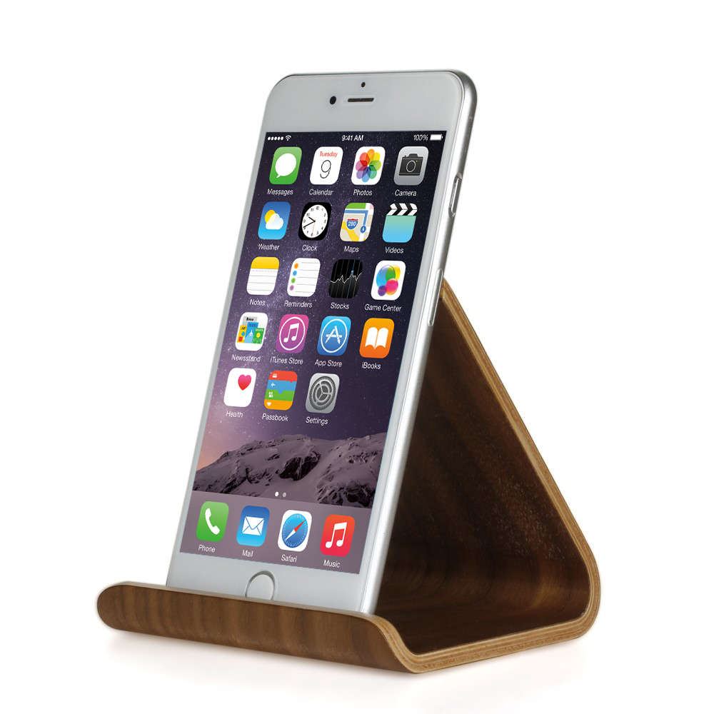 Samdi Wooden Desktop Stand for iPad / Tablet (Coffee Brown)