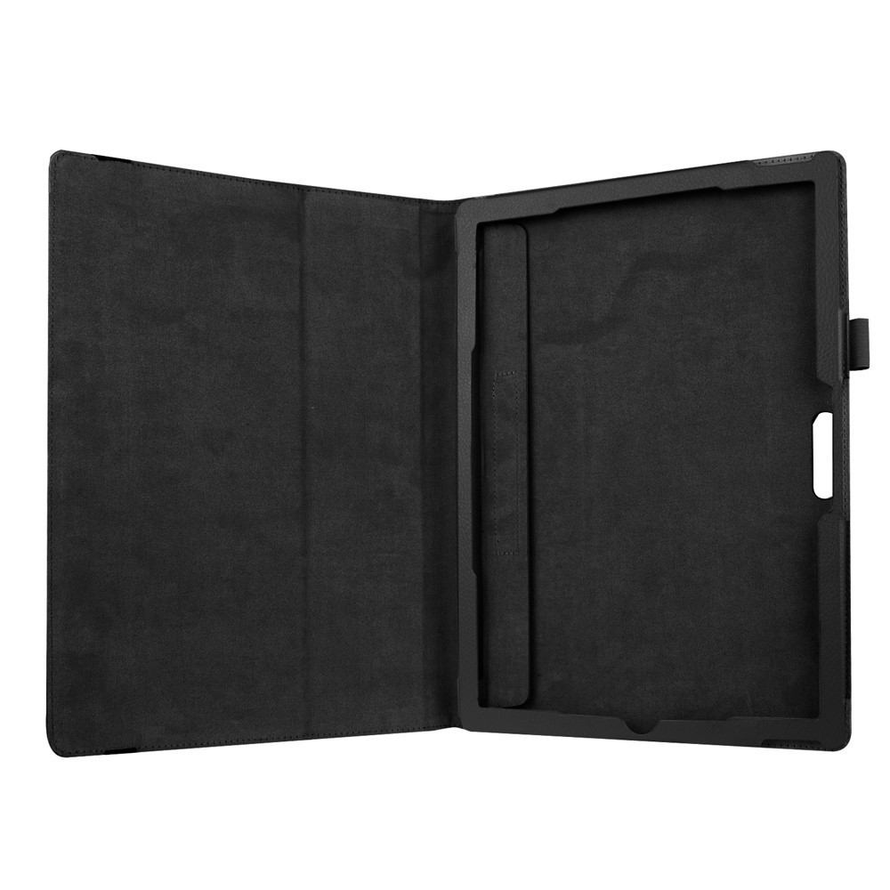 Folio Leather Case & Stand for Microsoft Surface Pro 4 (Black)