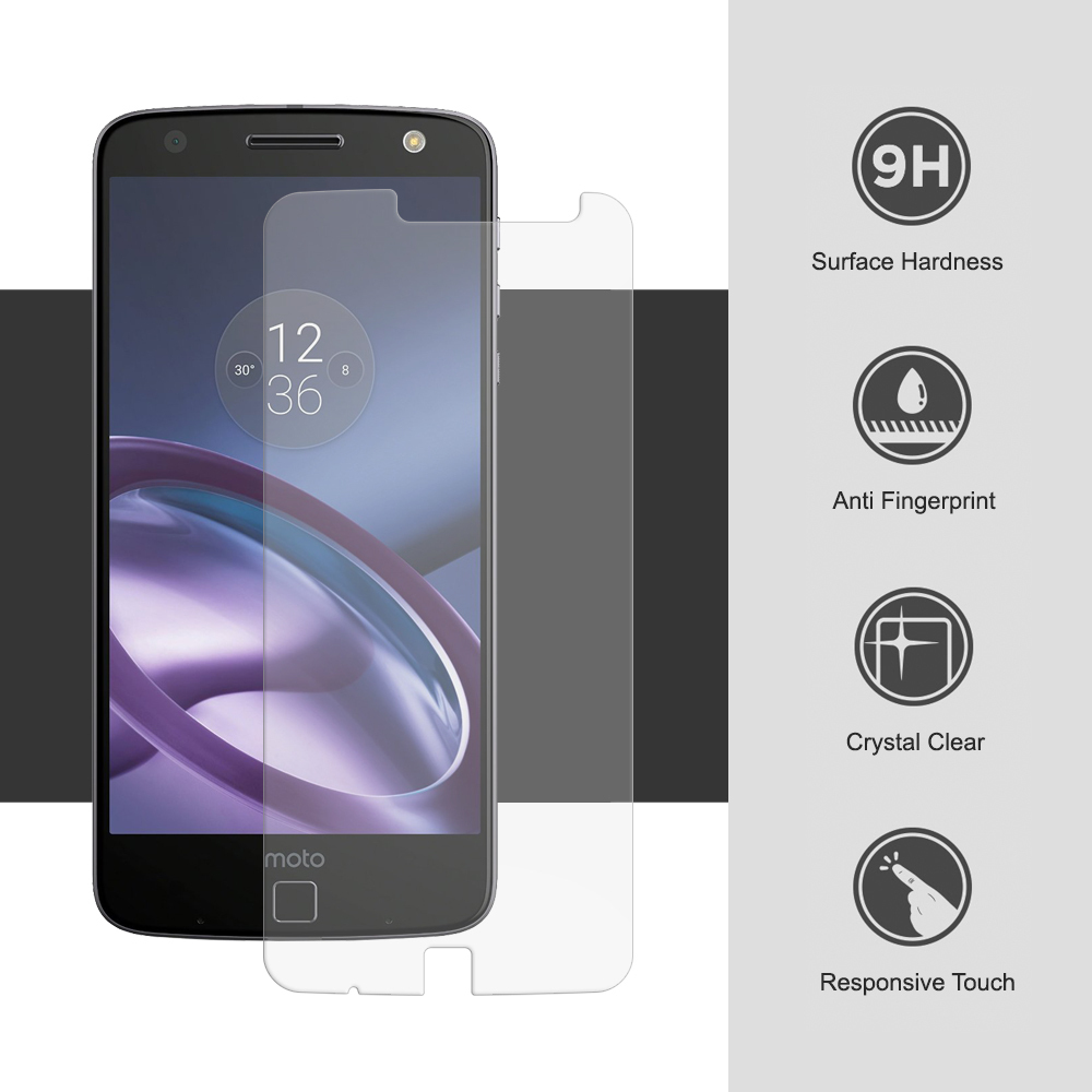 Tempered Glass Screen Protector for Motorola Moto Z