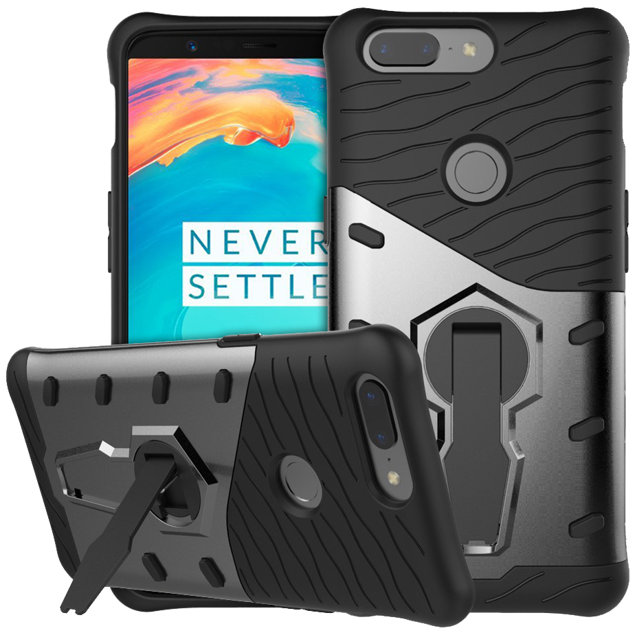 Slim Shield Tough Case for OnePlus 5T (Grey)