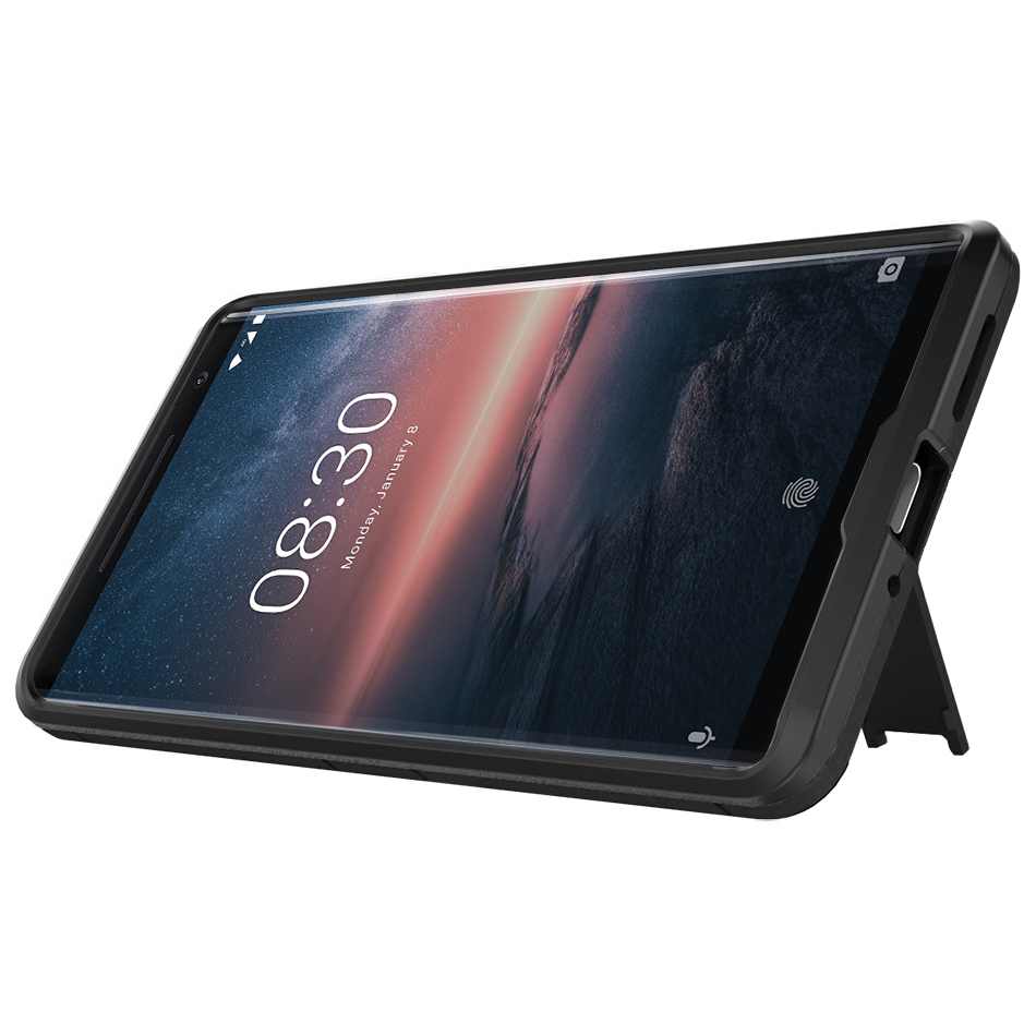 Slim Armour Shockproof Case for Nokia 8 Sirocco (Black)