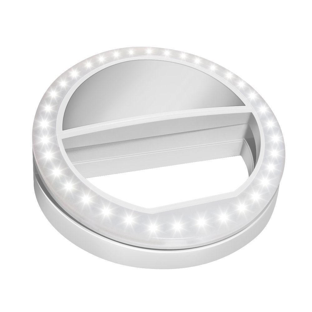 Clip-On 33 LED Ring Selfie Light (Rechargeable) for Phone