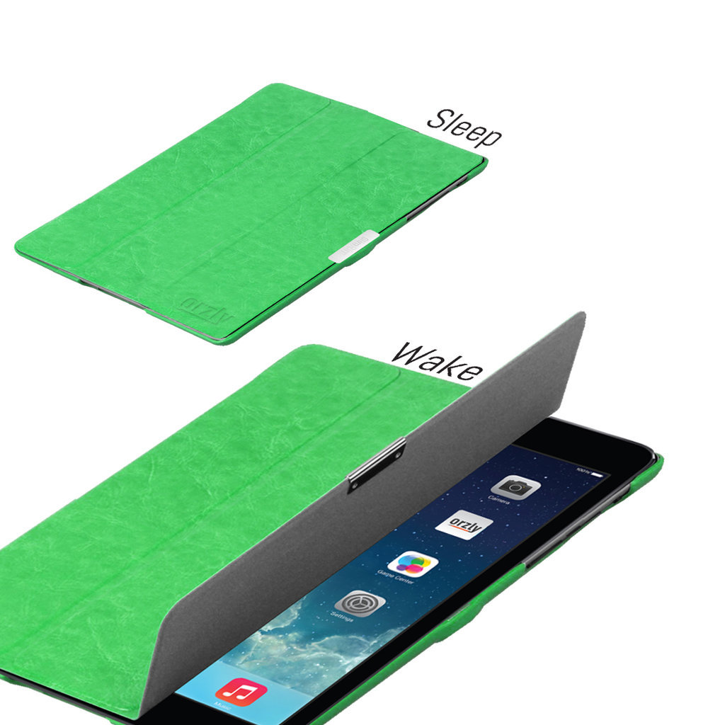 Orzly SlimRim Case for Apple iPad Mini 3 (Green)