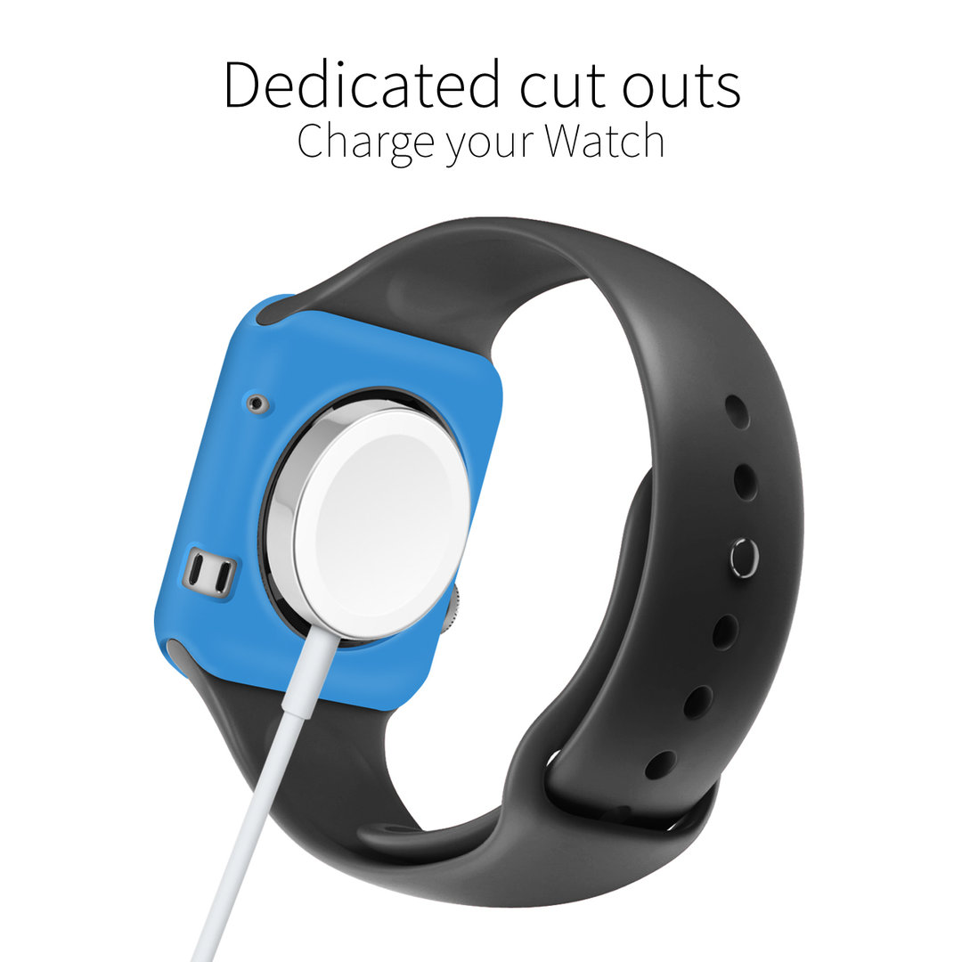 Orzly Face Plate Body Guard Bumper Case - Apple Watch 42mm