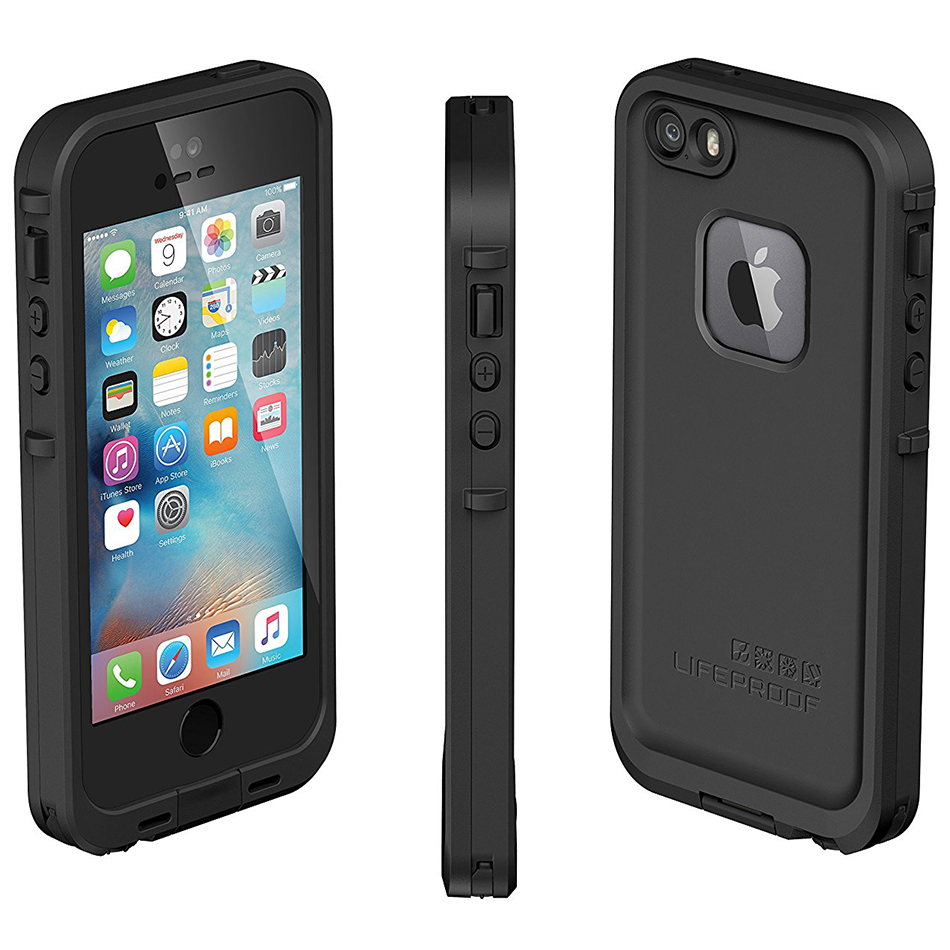 LifeProof Fre Case for Apple iPhone 5s / SE 1st Gen (Black)