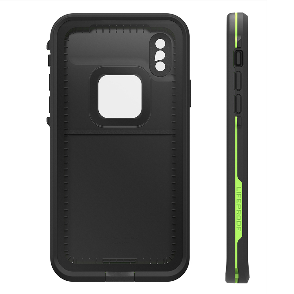 LifeProof Fre Case for Apple iPhone X - Black / Lime