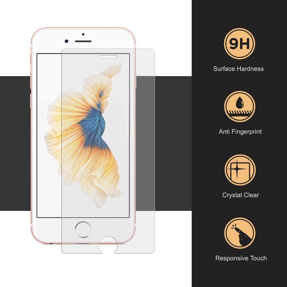 9H Tempered Glass Screen Protector for Apple iPhone 6s Plus