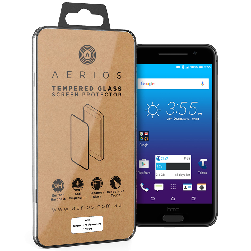 9H Tempered Glass Screen Protector for Telstra Signature Premium