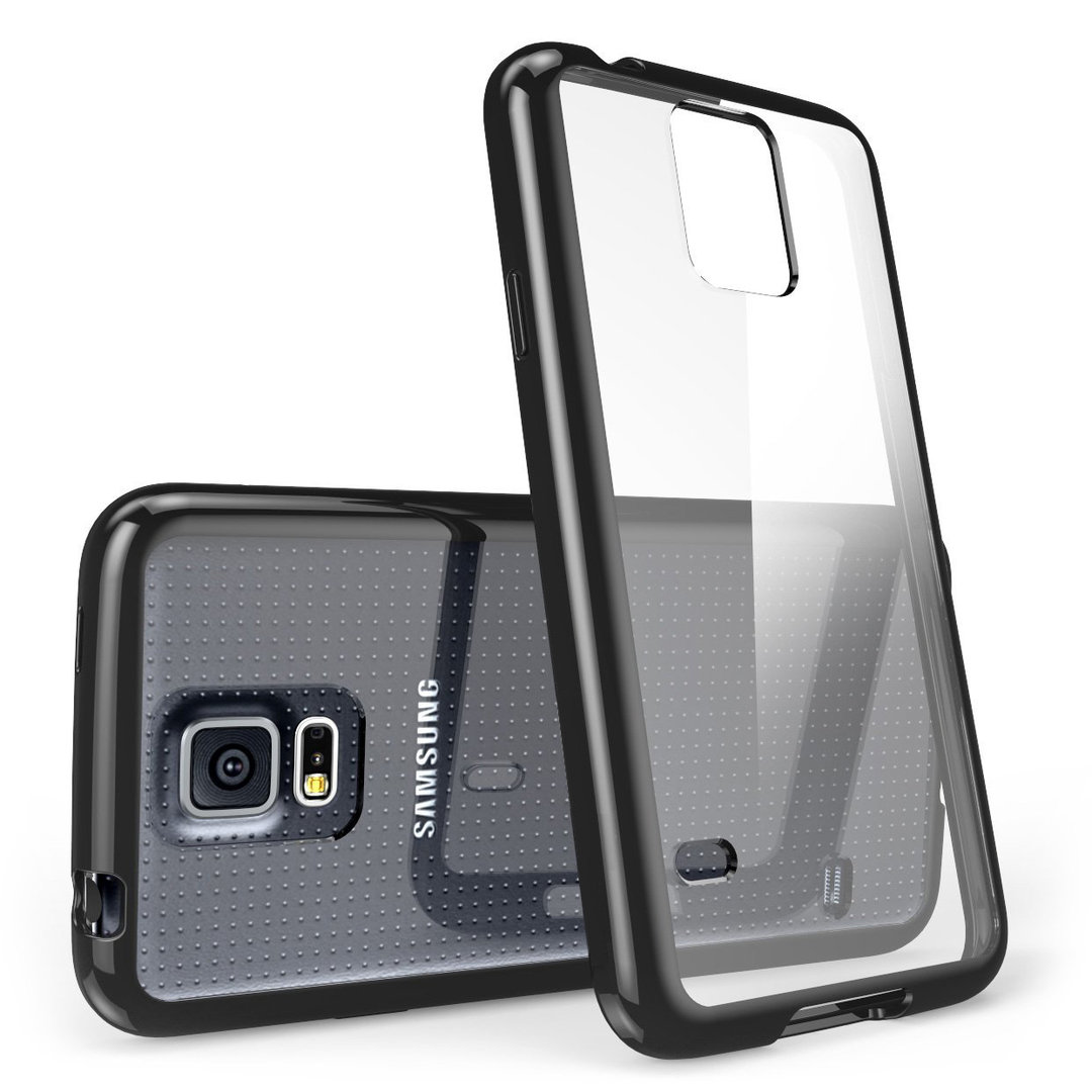 Hybrid Bumper Case - Samsung Galaxy S5 (Black)