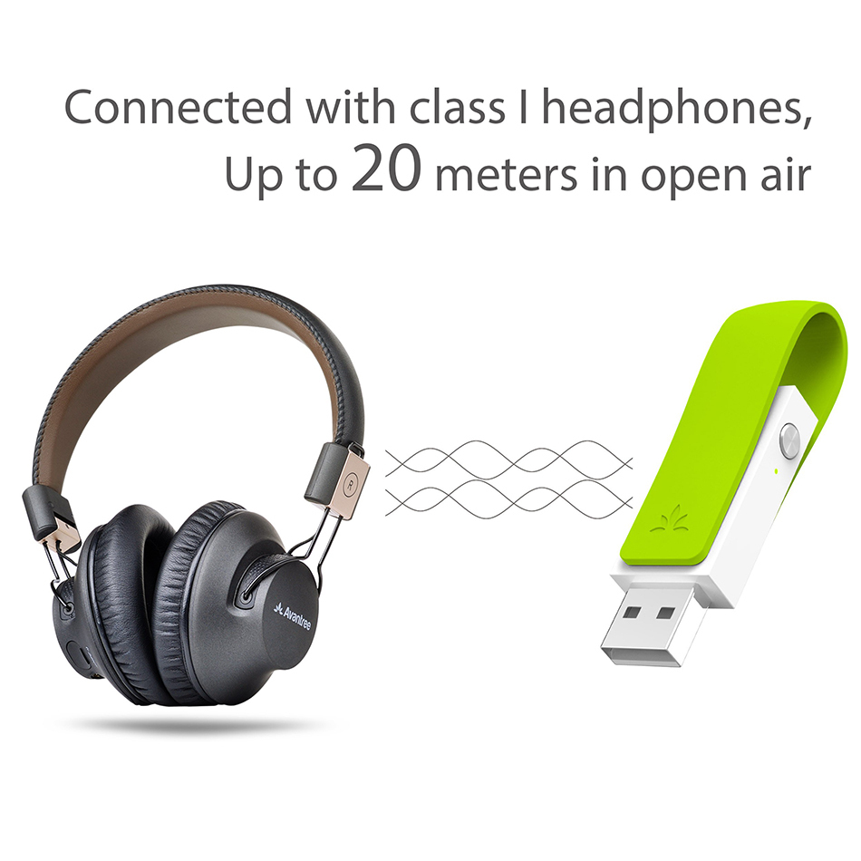 Avantree Leaf Bluetooth Audio Transmitter USB Adapter (aptX-LL)