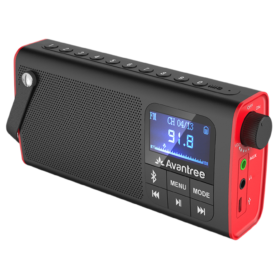Avantree Bluetooth Speaker / FM Radio / Micro SD Card Player