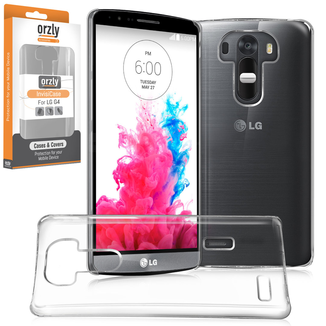 Orzly Invisi Crystal Case for LG G4 (Clear)