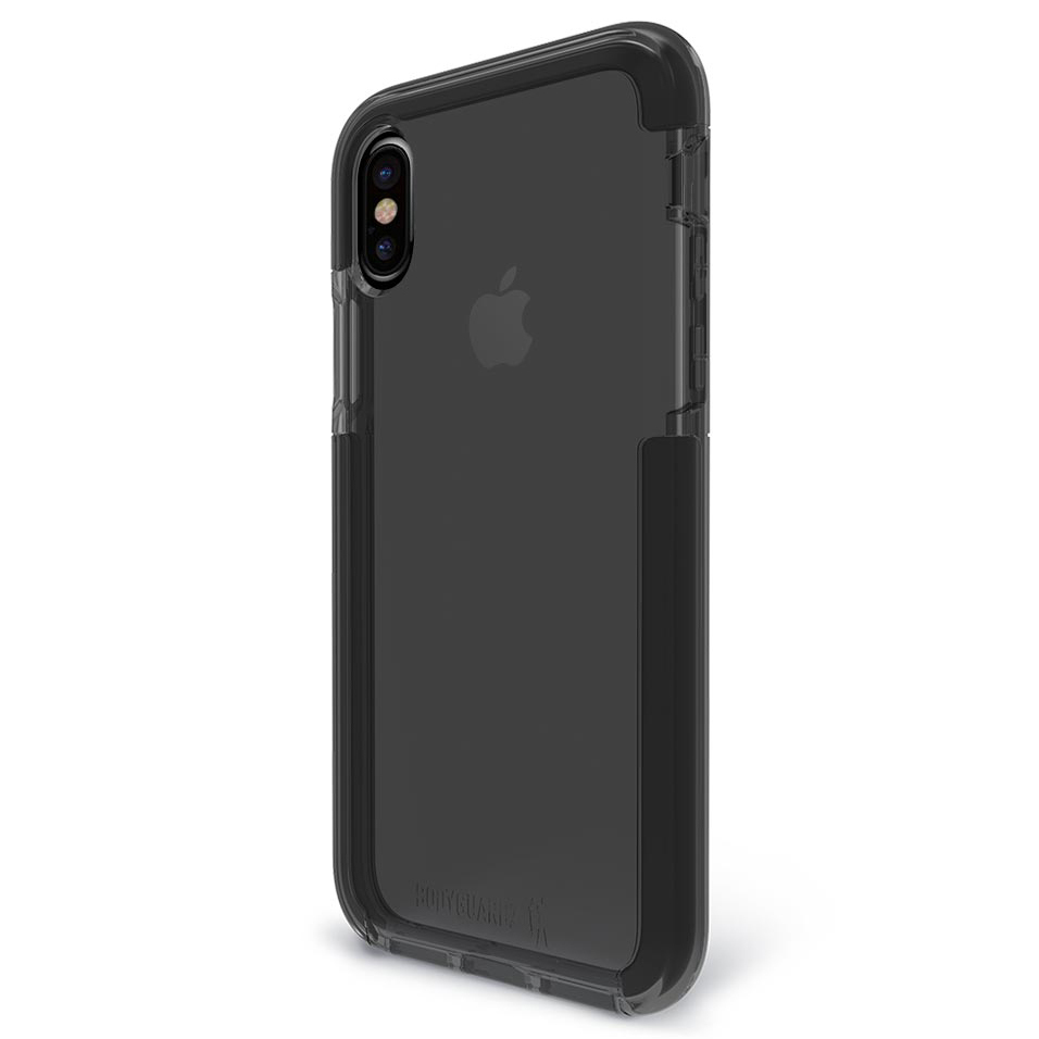BodyGuardz Ace Pro Case for Apple iPhone Xs (Smoke Black)