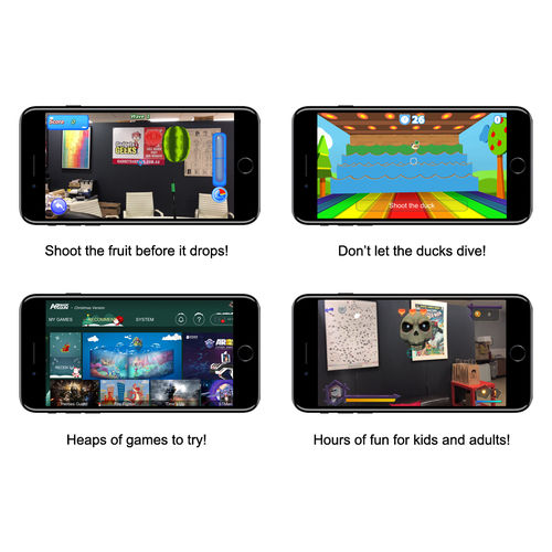 AR Toy Gun Bluetooth Game Controller for Mobile Phones