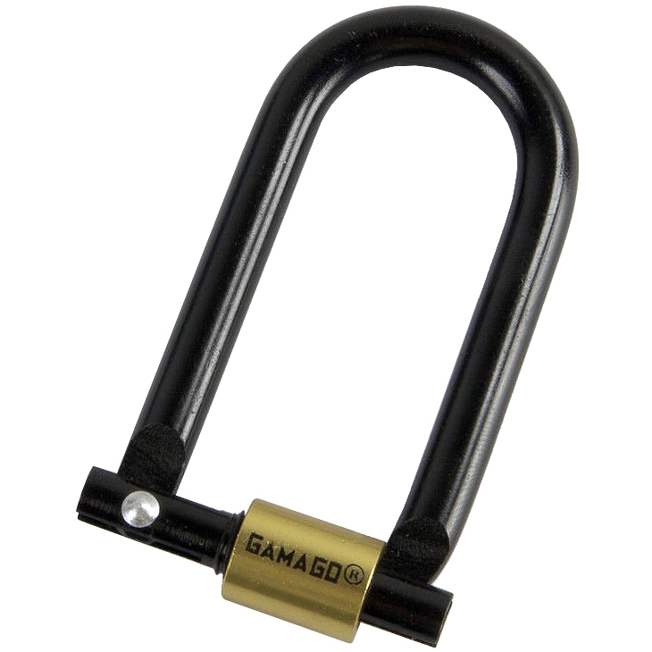 GamaGo U-Lock Steel Keyring & Bicycle Keychain Lock