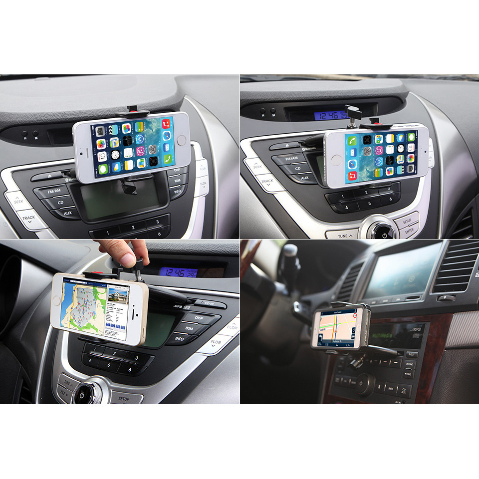 ExoGear ExoMount Touch CD Slot Car Mount Holder for Phone