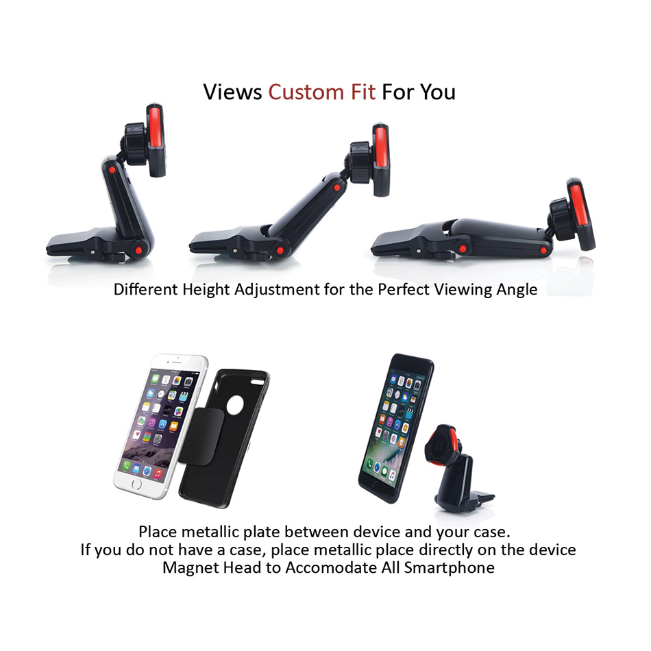 ExoGear ExoMount Magnet Air Vent Car Holder for Phone