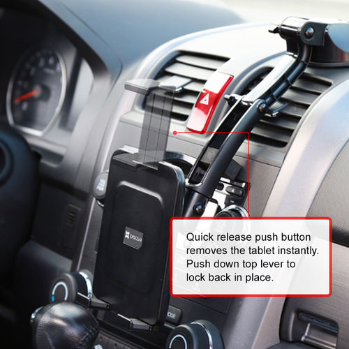 ExoGear ExoMount Tablet Ultra Long Arm Suction Car Holder