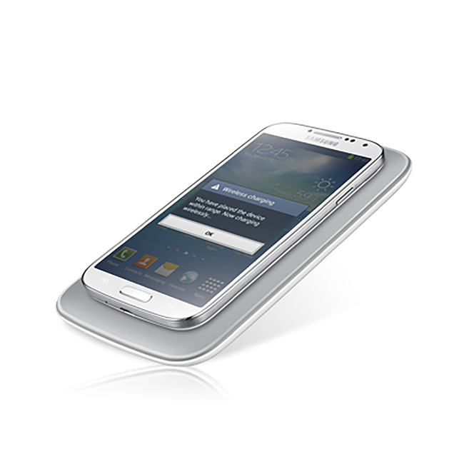 S Charger Back Cover for Samsung Galaxy S4 (White)