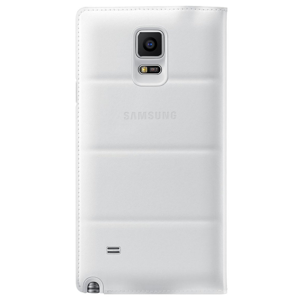 S-View Wireless Charging Case - Samsung Galaxy Note 4 (White)