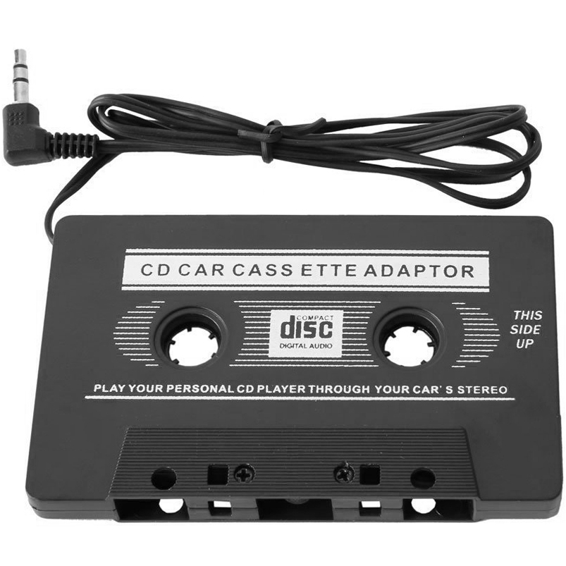 Car Stereo Audio Cassette Tape Cable / 3.5mm Jack Aux Converter