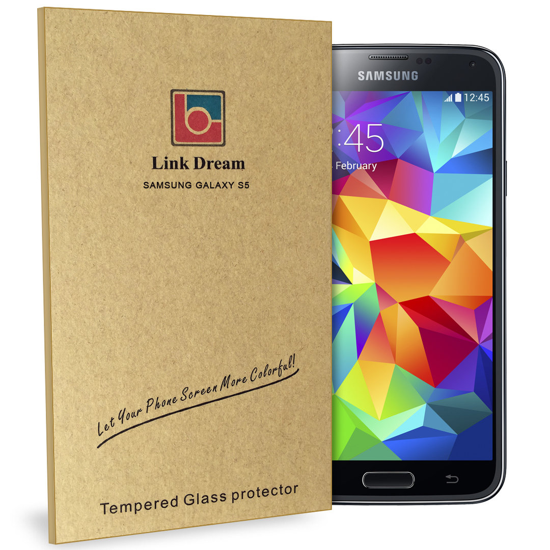Link Dream Tempered Glass Screen Protector - Samsung Galaxy S5