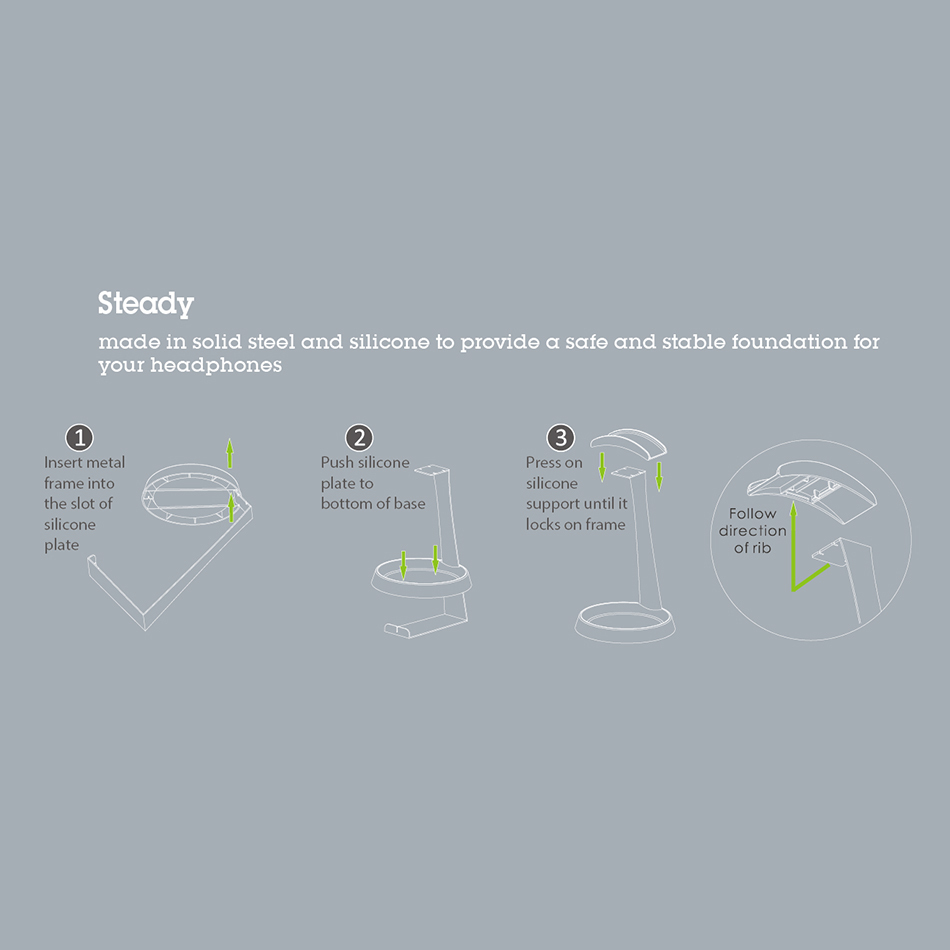 Avantree HS102 Aluminium Headphone Stand