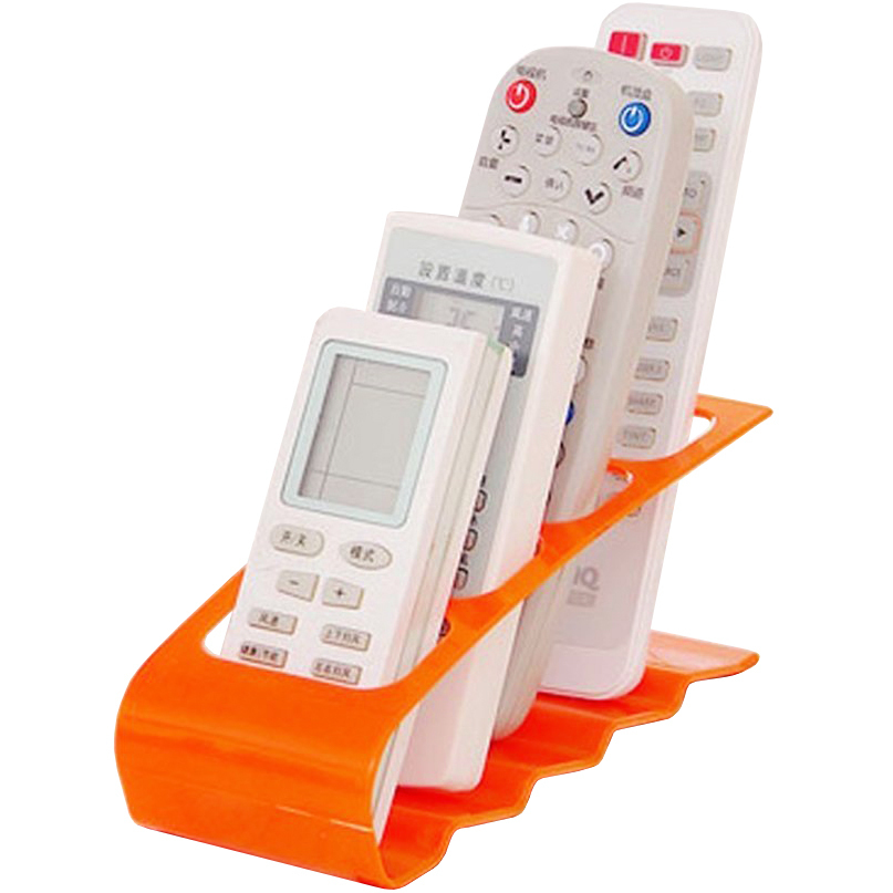 TV Remote Control Holder Stand (Organiser Dock) - Orange
