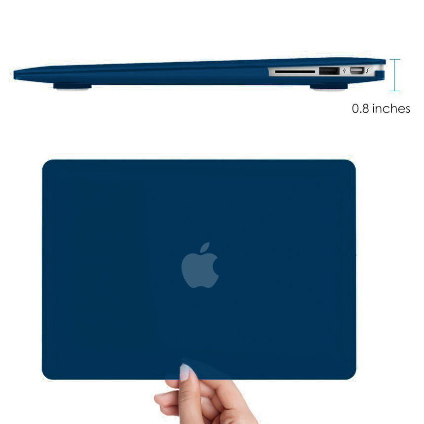 Frosted Shell Hard Case - Apple MacBook Air 11-inch (Dark Blue)