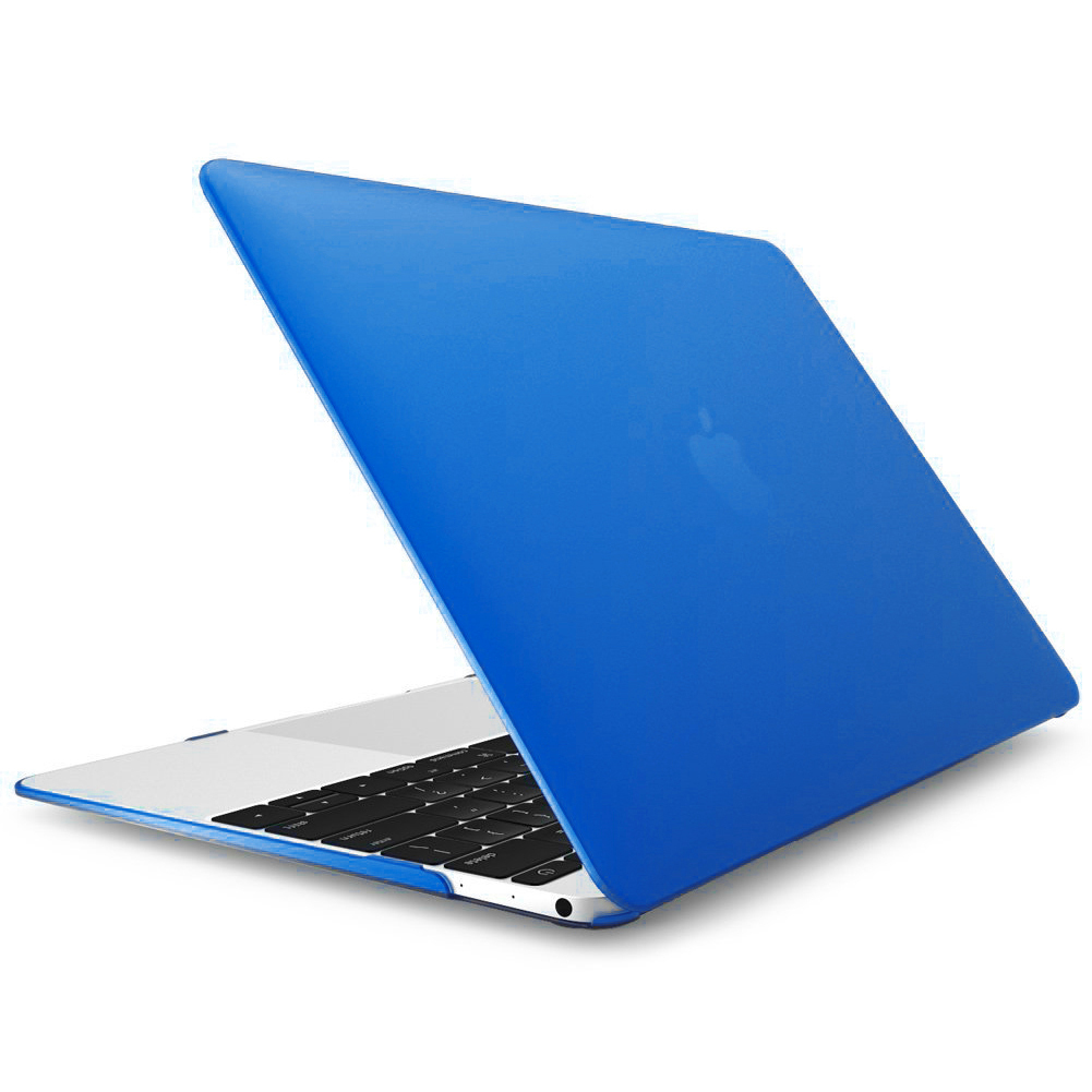 Frosted Hard Case for (12-inch) Apple MacBook (Dark Blue)
