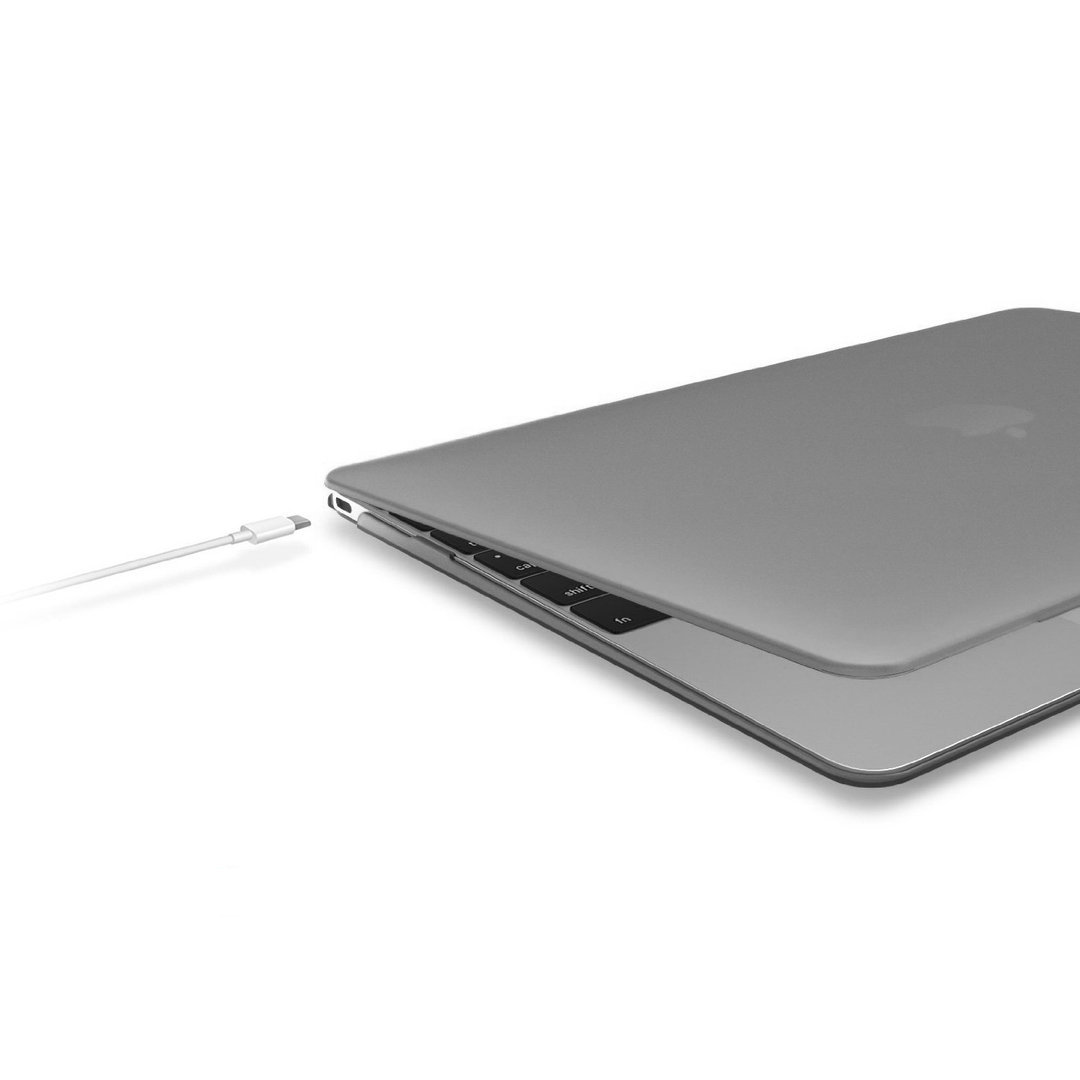 Frosted Hard Case for Apple MacBook 12 inch (Grey)