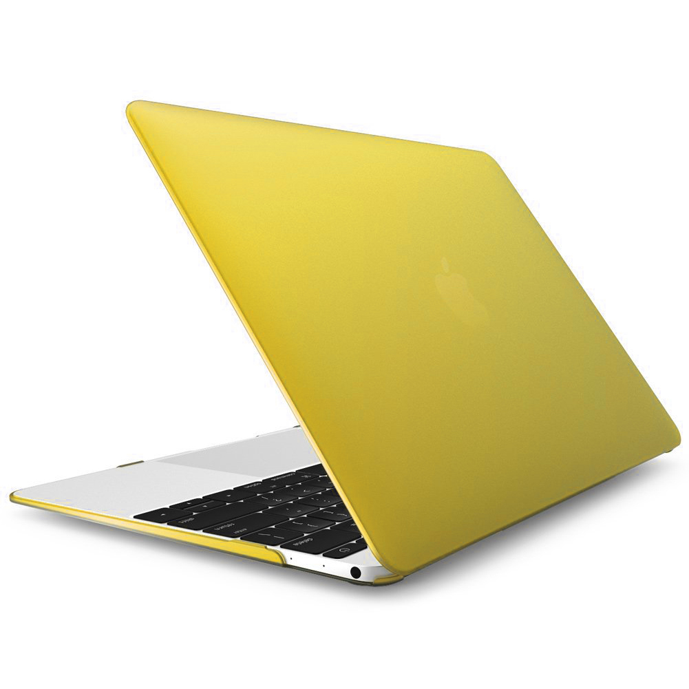 Frosted Hard Case for (12-inch) Apple MacBook (Yellow)