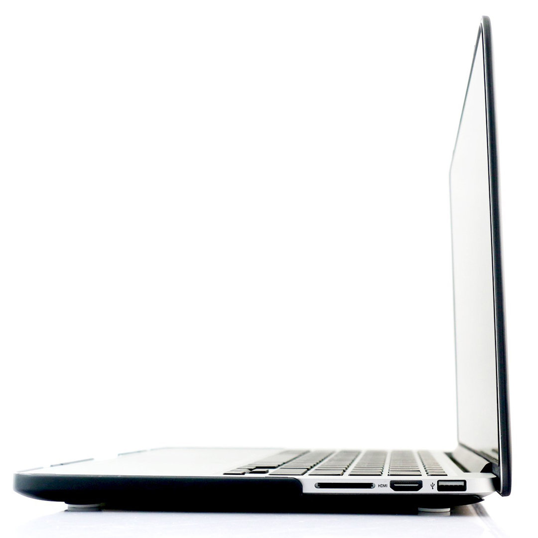 Frosted Hard Case for Apple MacBook Pro 13-inch 2015 (Black)
