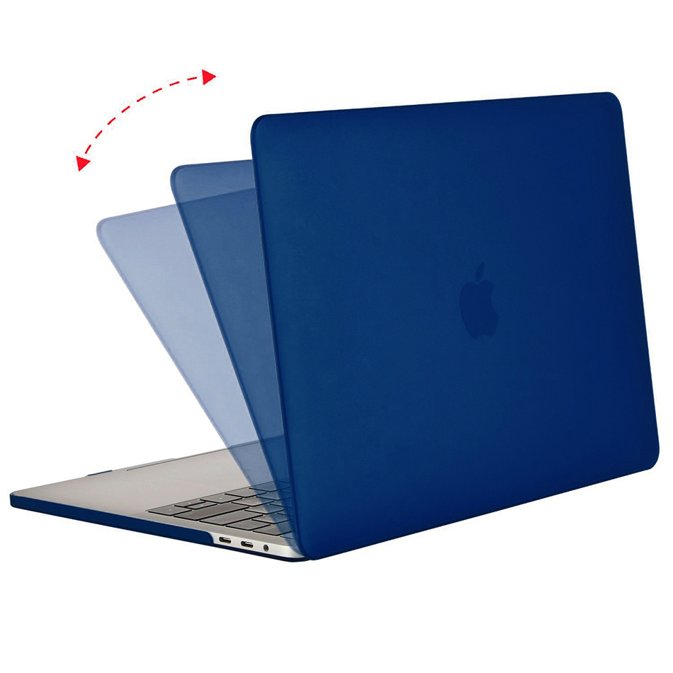 Frosted Hard Case for MacBook Pro Touch Bar 13-inch (Dark Blue)