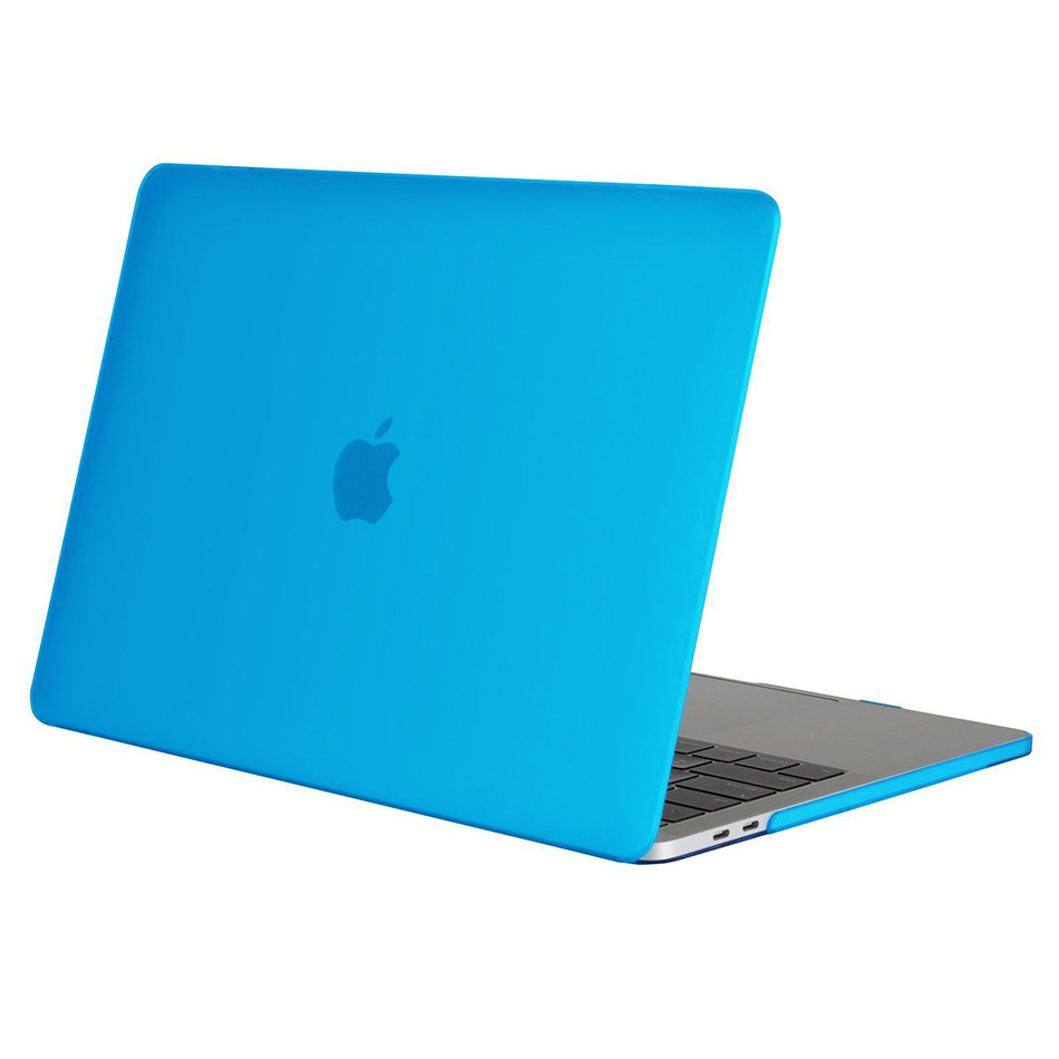 Frosted Hard Case for Apple MacBook Pro 13-inch 2019 (Light Blue)